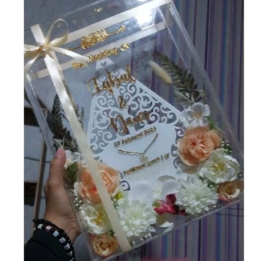 Jual BINGKAI MAHAR FULL AKRILIK GUNUNGAN JAWA/FRAME MAHAR AKRILIK ...