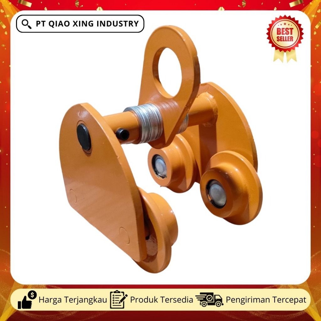 Jual Manual Trolly 3 Ton / Manual Geared Trolley / Gear Trolley ...
