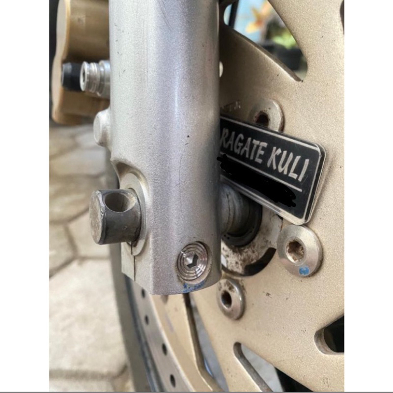 Jual baut L slim pengunci as roda shock ninja r/rr/ss ( stainlist ...