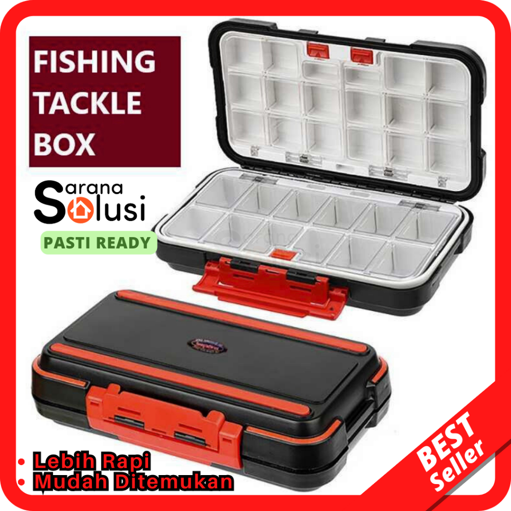 Jual Kotak Box Perkakas Kail Pancing Baut dan Mur Tackle Box Waterproof | Shopee Indonesia