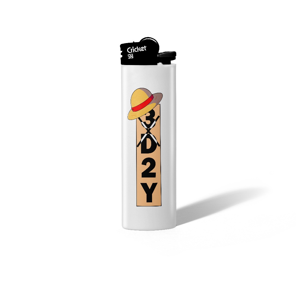 Jual Korek Cricket ONE PIECE 3D2Y- UV Decal Finishing Premium Quality ...