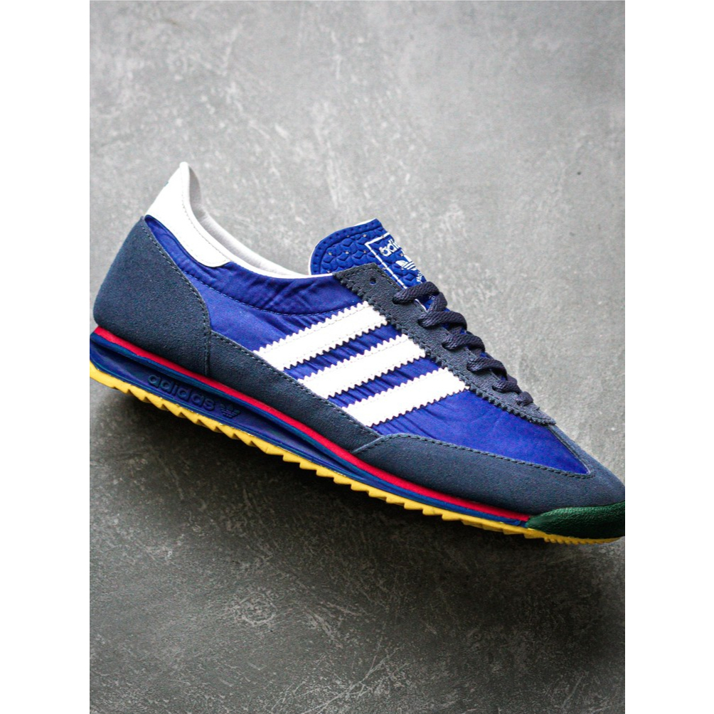 Jual SEPATU ADIDAS SL72 BLUE WHITE RED YELLOW | Shopee Indonesia