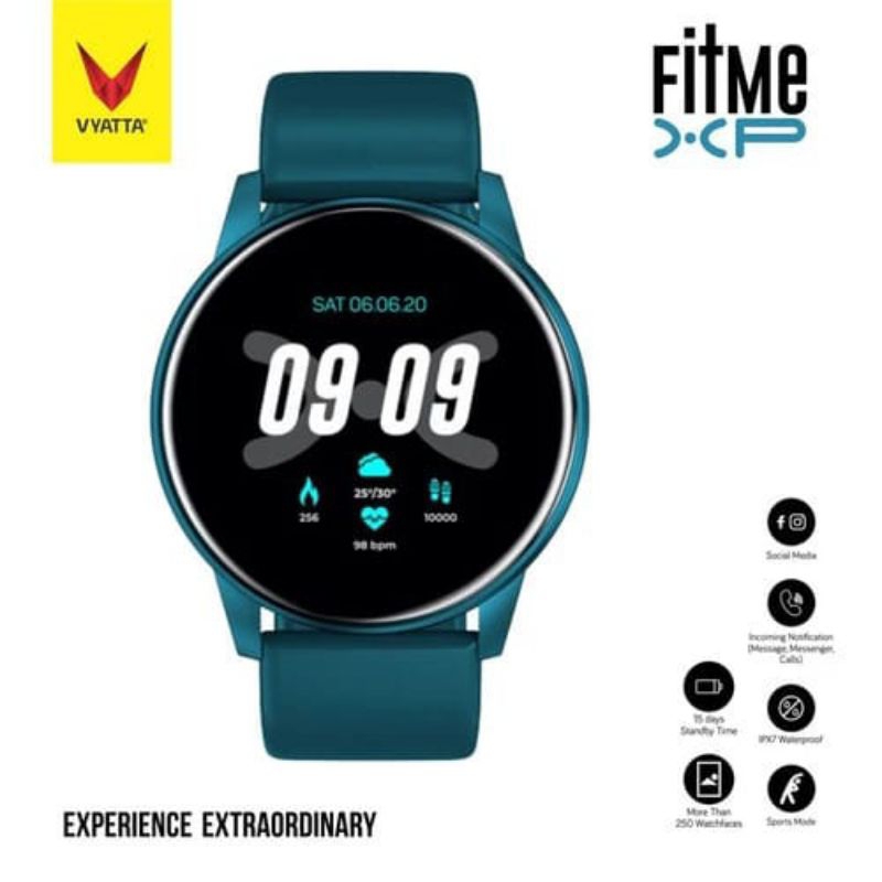 Jual Vyatta fitme XP smartwatch blue | Shopee Indonesia