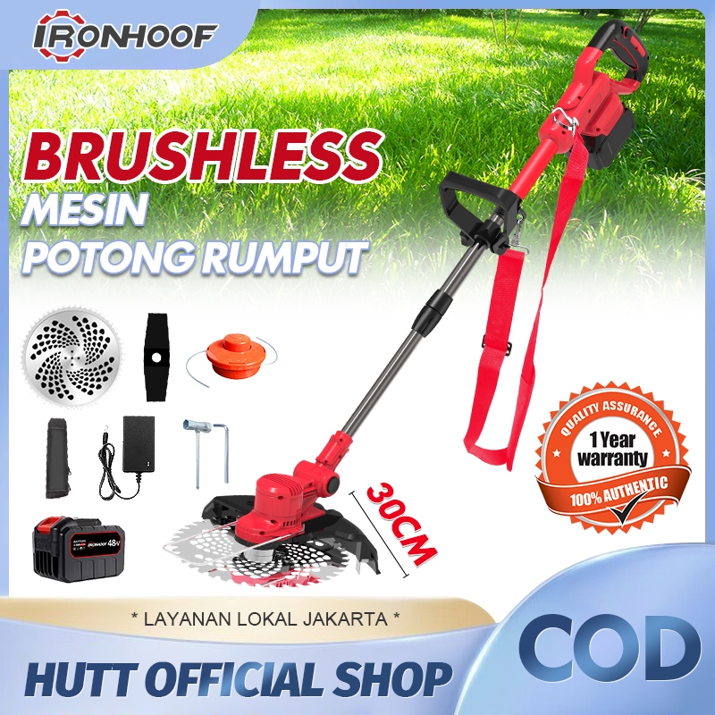 Jual Mesin Potong Rumput 48 Volt Mesin pemotong rumput listrik pemotong ...