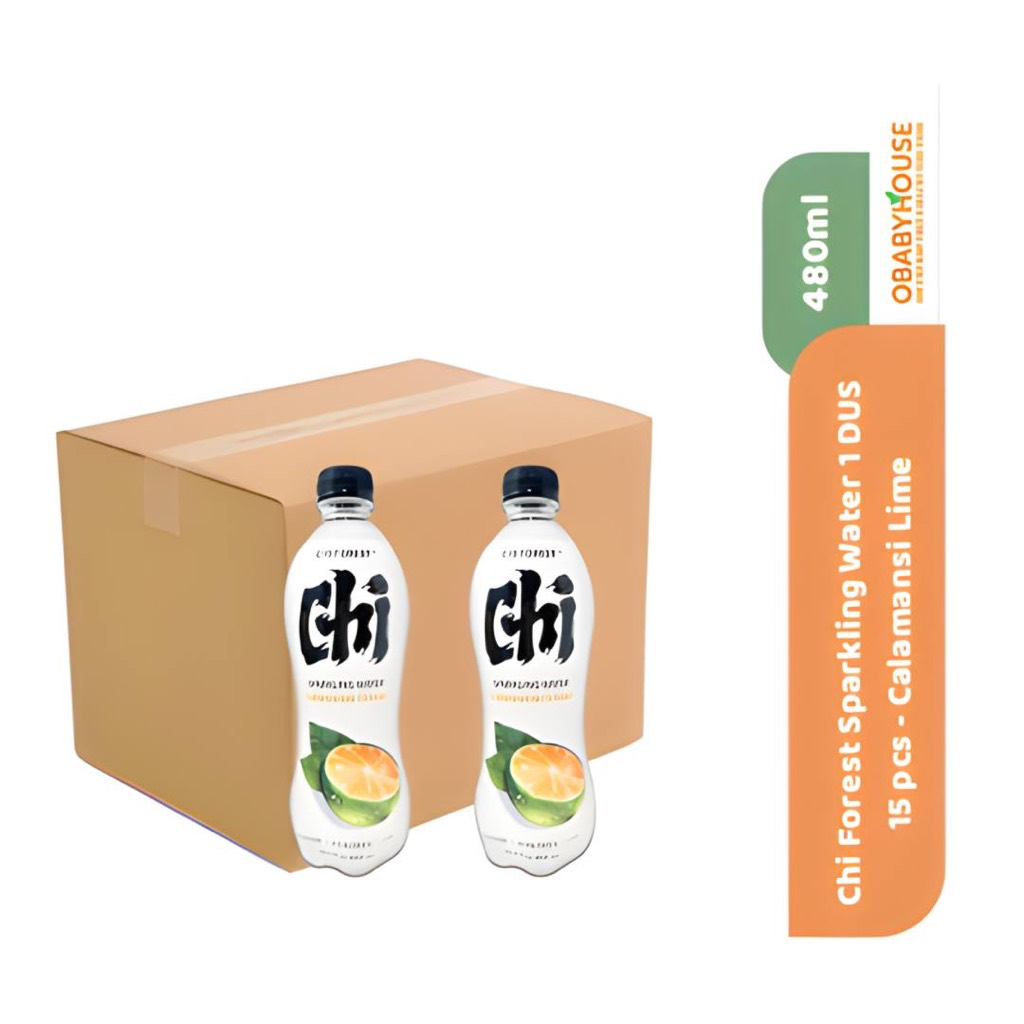 Jual Chi Forest Sparkling Water 480 ml 1 DUS 15 Pcs - Calamansi Lime ...