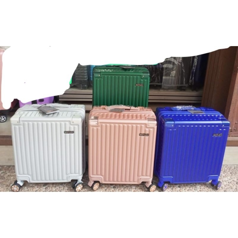 Jual Koper Fiber GOFLEX ALUMINIUM [18 INCHI] Cabin Size | Shopee Indonesia