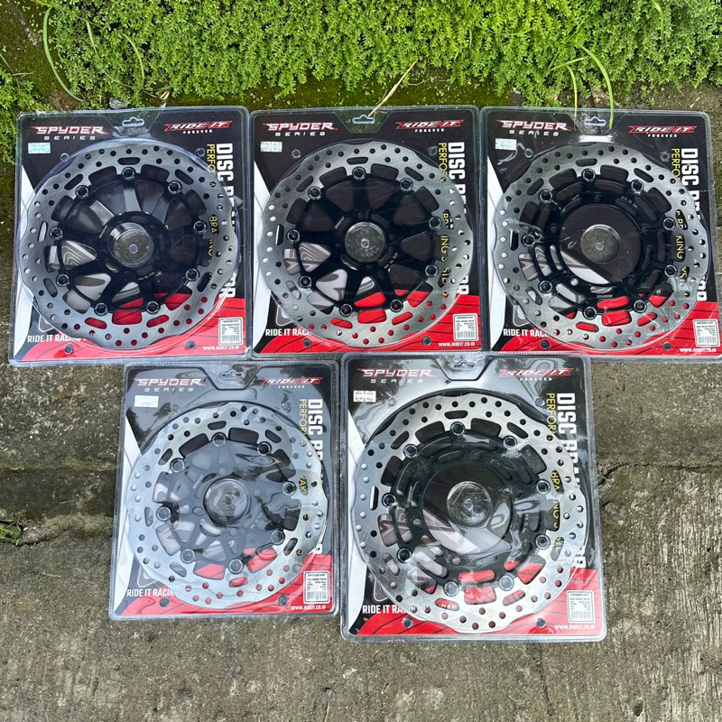 Jual Piringan depan Disc Cakram depan Uk 300mm Spyder Series Set braket ...