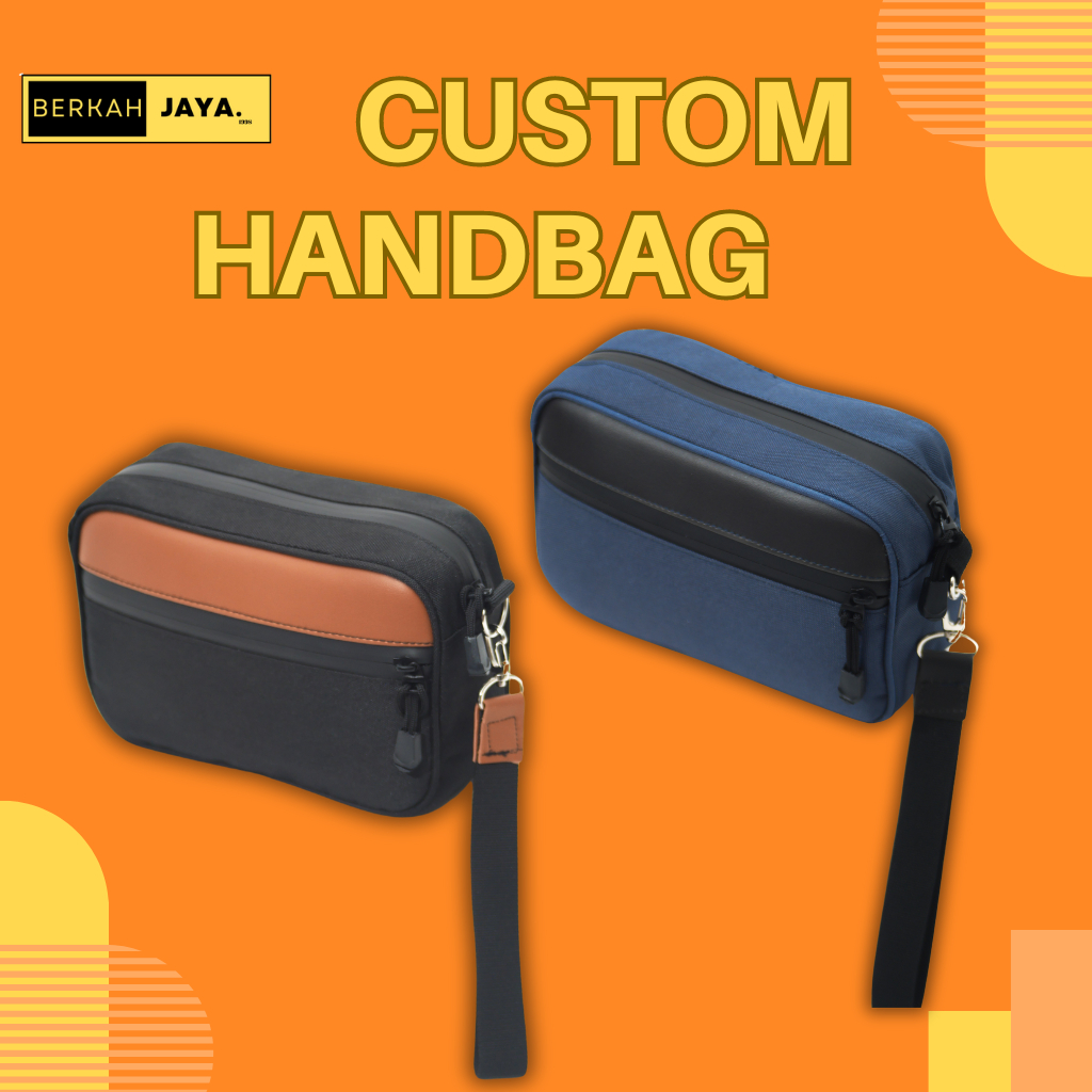 Jual Custom Handbag Tas Tangan Pria Wanita Hand Bag Original, Clutch ...