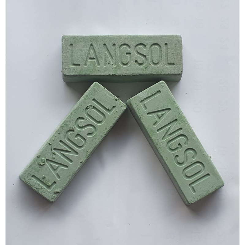 Jual LANGSOL BATU HIJAU POLES STAINLESS 500gr MURMER | Shopee Indonesia