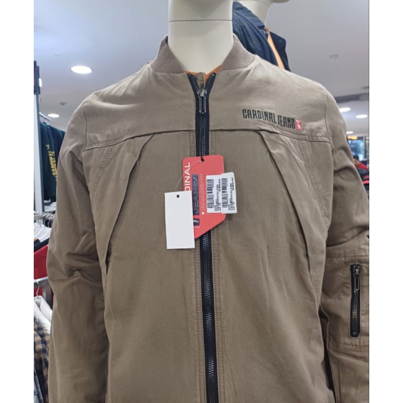 Jual (TERBARU) JACKET CARDINAL ORIGINAL PREMIUM QUALITY WARNA COKLAT ...