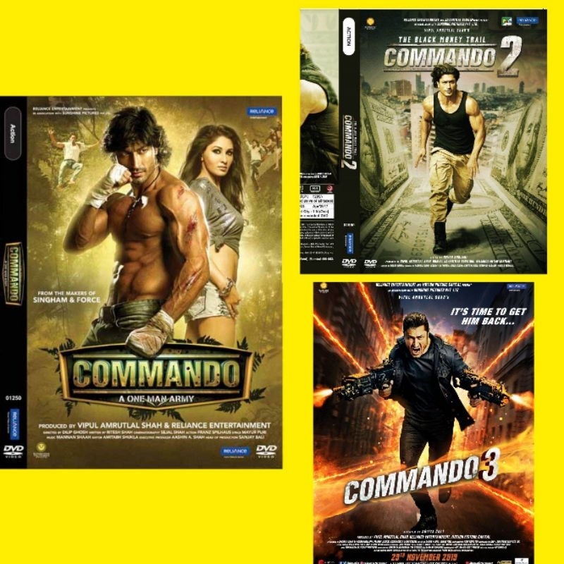 Jual KASET FILM ACTION INDIA COMMANDO-KASET FILM INDIA BOLLYWOOD-FILM AKSI INDIA | Shopee Indonesia