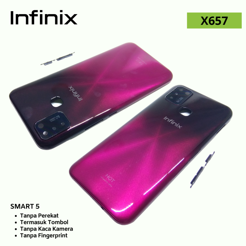 Jual Back Cover Tutup Belakang For Infinix Smart 5 X657 Backdoor X657 ...