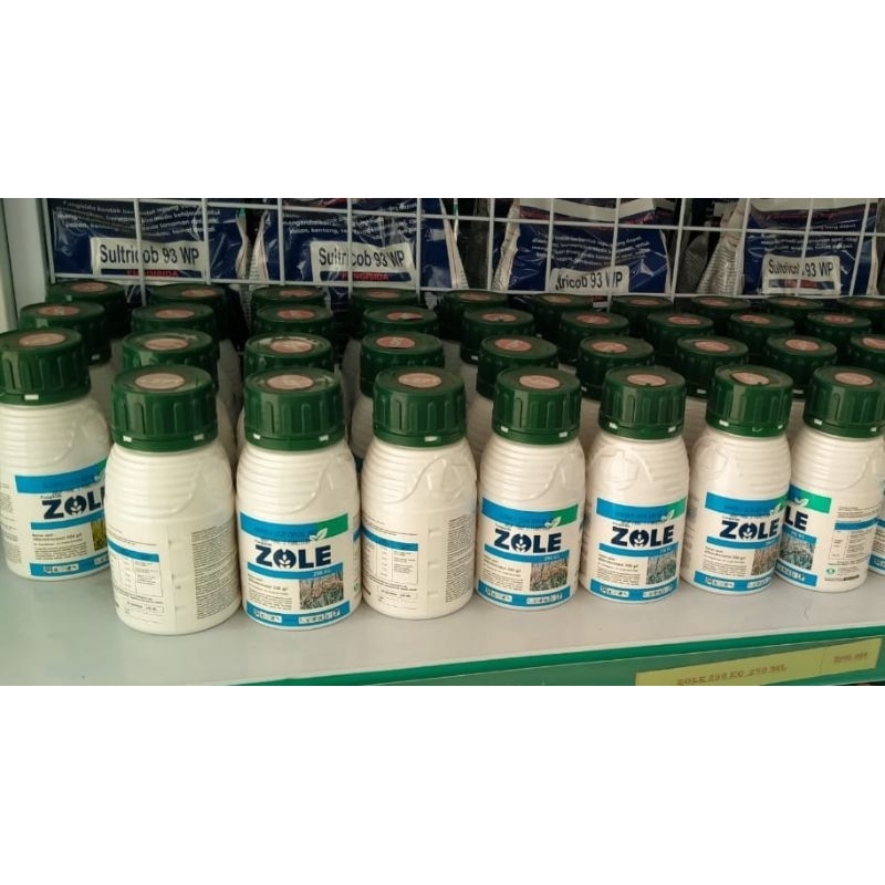Jual Fungisida ZOLE 250 EC (Paket 1 kerton isi 50'Botol) obat busuk ...