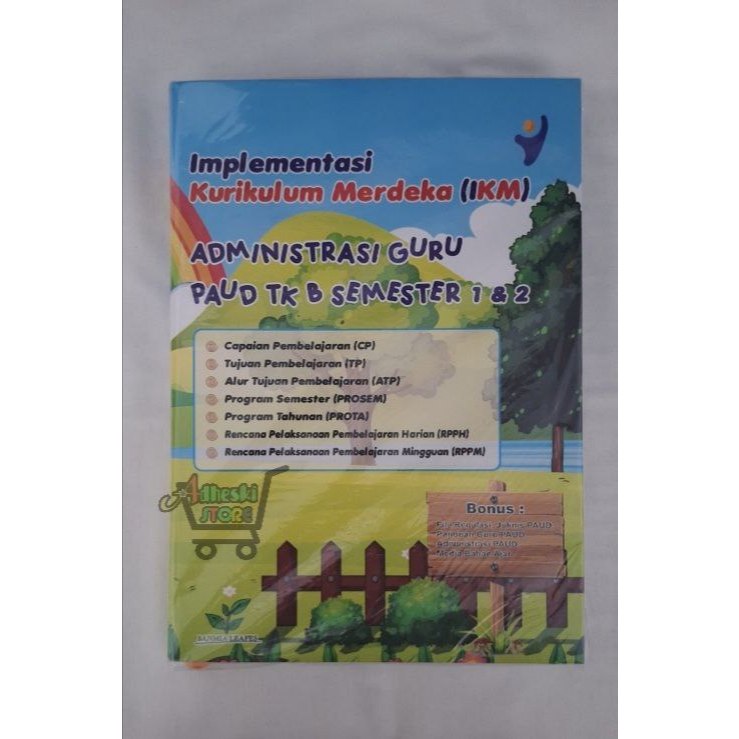 Jual Buku Implementasi Kurikulum Merdeka (IKM) Administrasi Guru PAUD TK B Semester 1&2 | Shopee ...