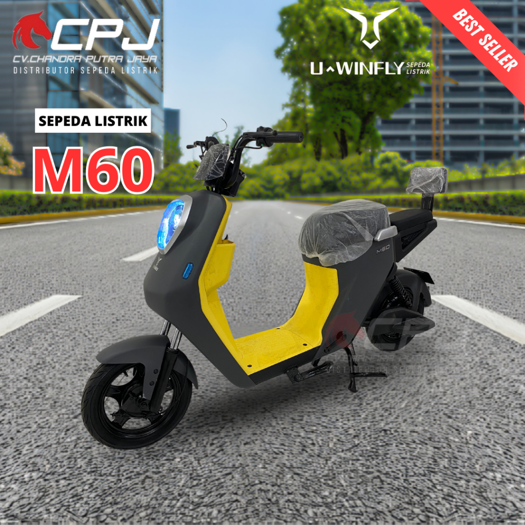 Jual Sepeda Listrik UWINFLY M60 Terbaru 500 Watt Garansi Resmi | Shopee ...