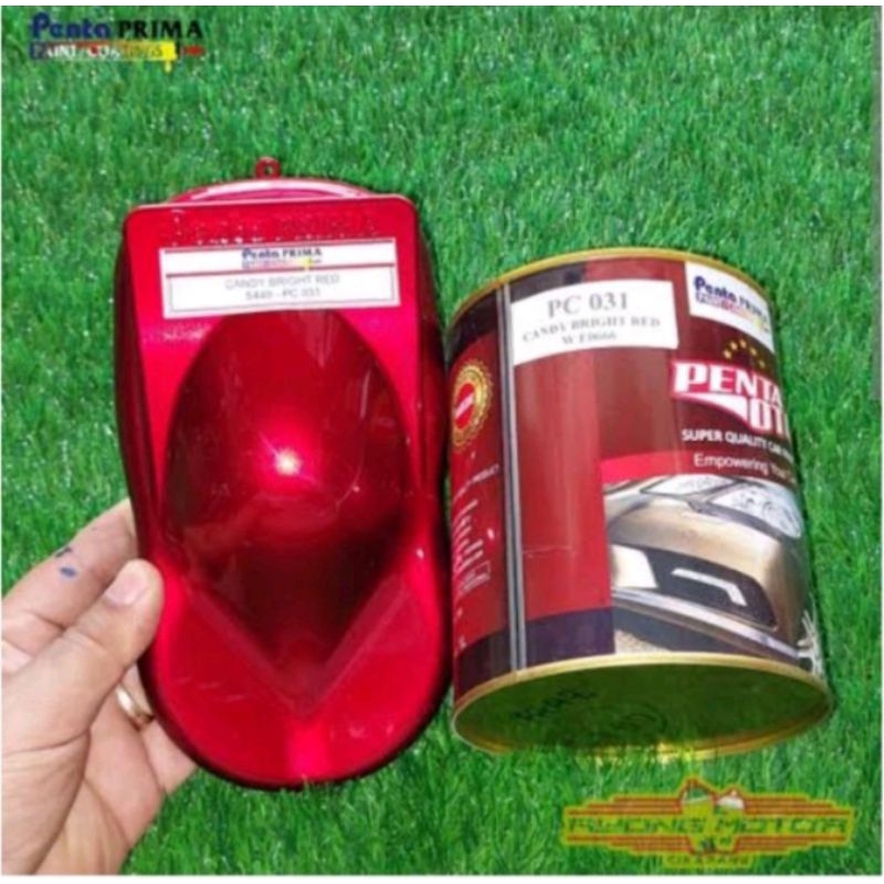 Jual Cat Candytone Candy Bright Red PC 031 PU Penta Oto Candy Tone ...