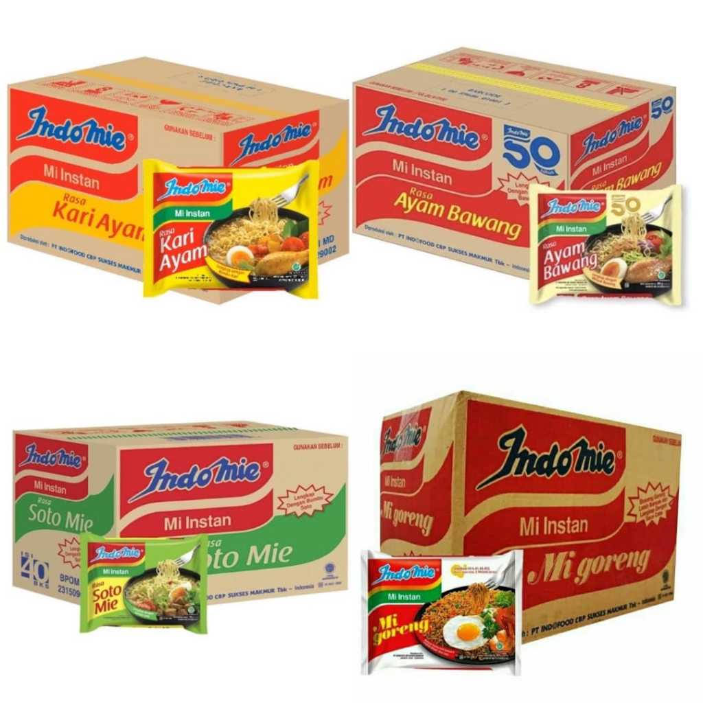 Jual 1 KARTON INDOMIE GORENG / Indomie Goreng 1 Dus Isi 40 pcs ...