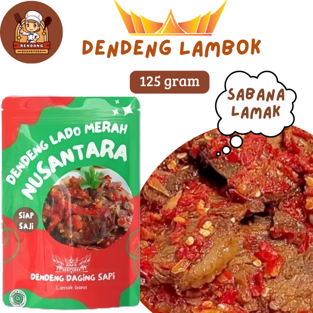 Jual DENDENG BALADO SAPI FRESH HALAL 125 gr | Shopee Indonesia