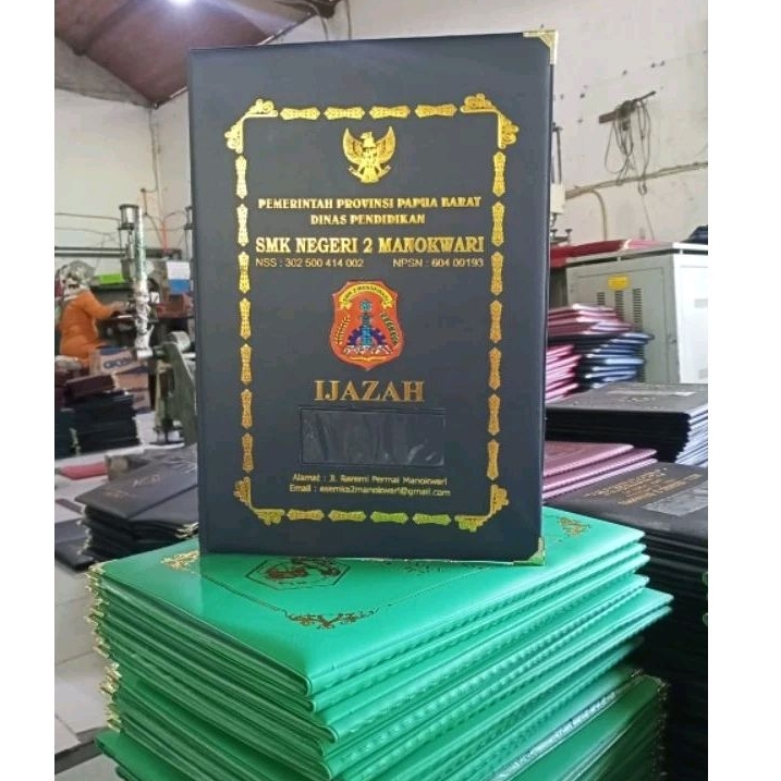 Jual Map Raport | Map Ijazah Hotprint | Shopee Indonesia
