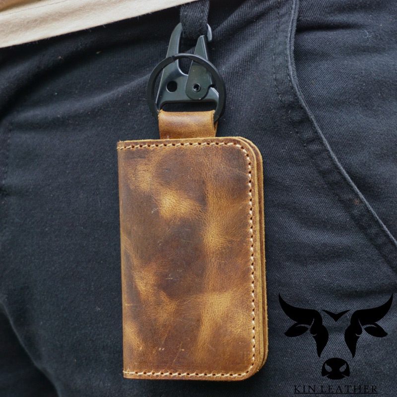 Jual Dompet STNK / Gantungan Kunci Dompet STNK Kulit Sapi Asli 100% ...