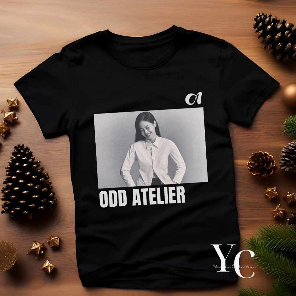 Jual Kaos JENNIE ODD ATELIER - Kao Jennie Blackpink | Shopee Indonesia