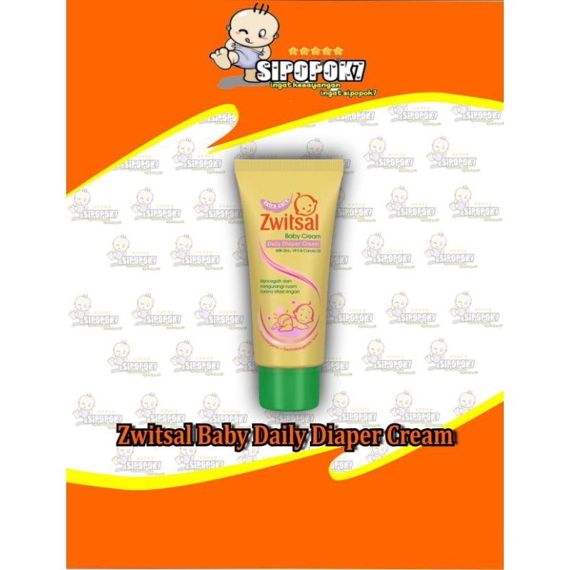 Jual ZWITSAL Baby Cream Extra Care with Zinc 50ml | Shopee Indonesia