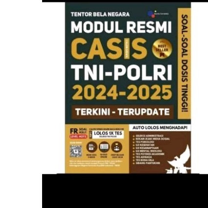 Jual modul resmi CASIS TNI-POLRI 2024-2025 | Shopee Indonesia
