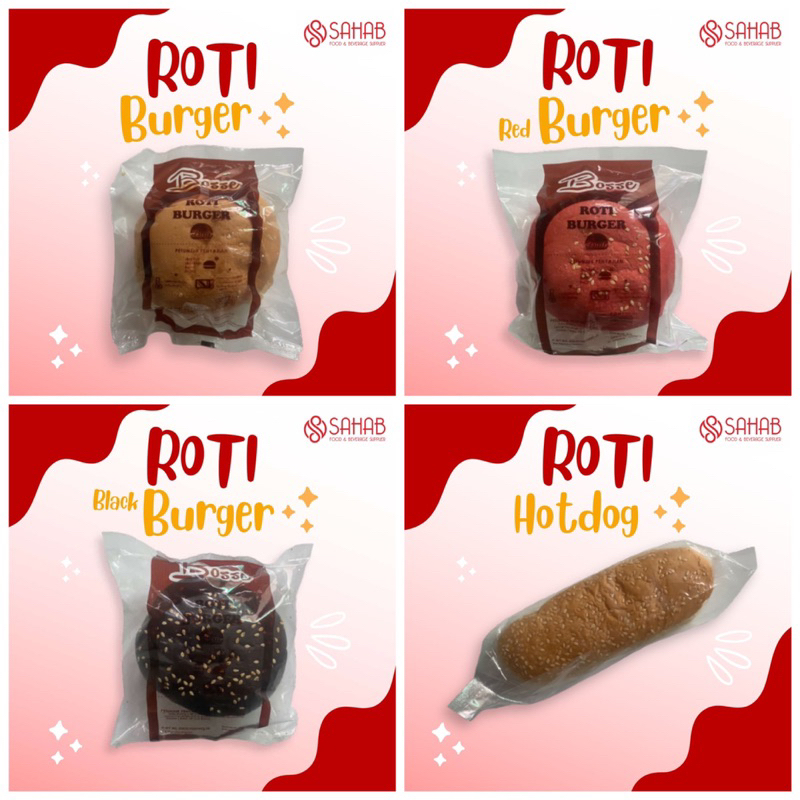 Jual Roti burger/ Roti Hotdog/ Roti burger murah/ Roti burger wijen ...