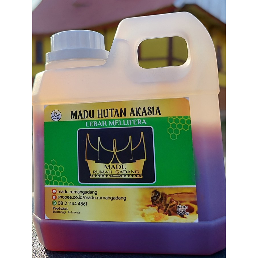 Jual Madu Hutan Akasia Murni Asli 100% Pure Raw Honey 500 gram | Shopee ...