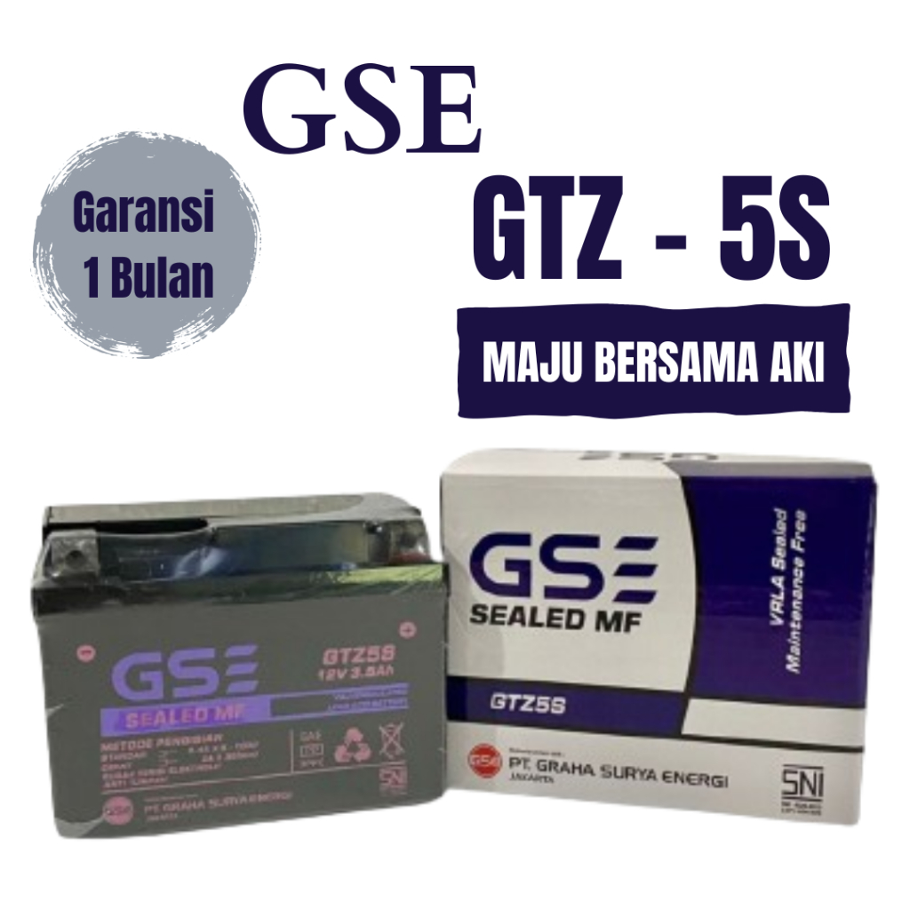 Jual Aki Motor Honda Vario 110 GTZ5S Accu Kering MF/Bebas Perawatan | Shopee Indonesia