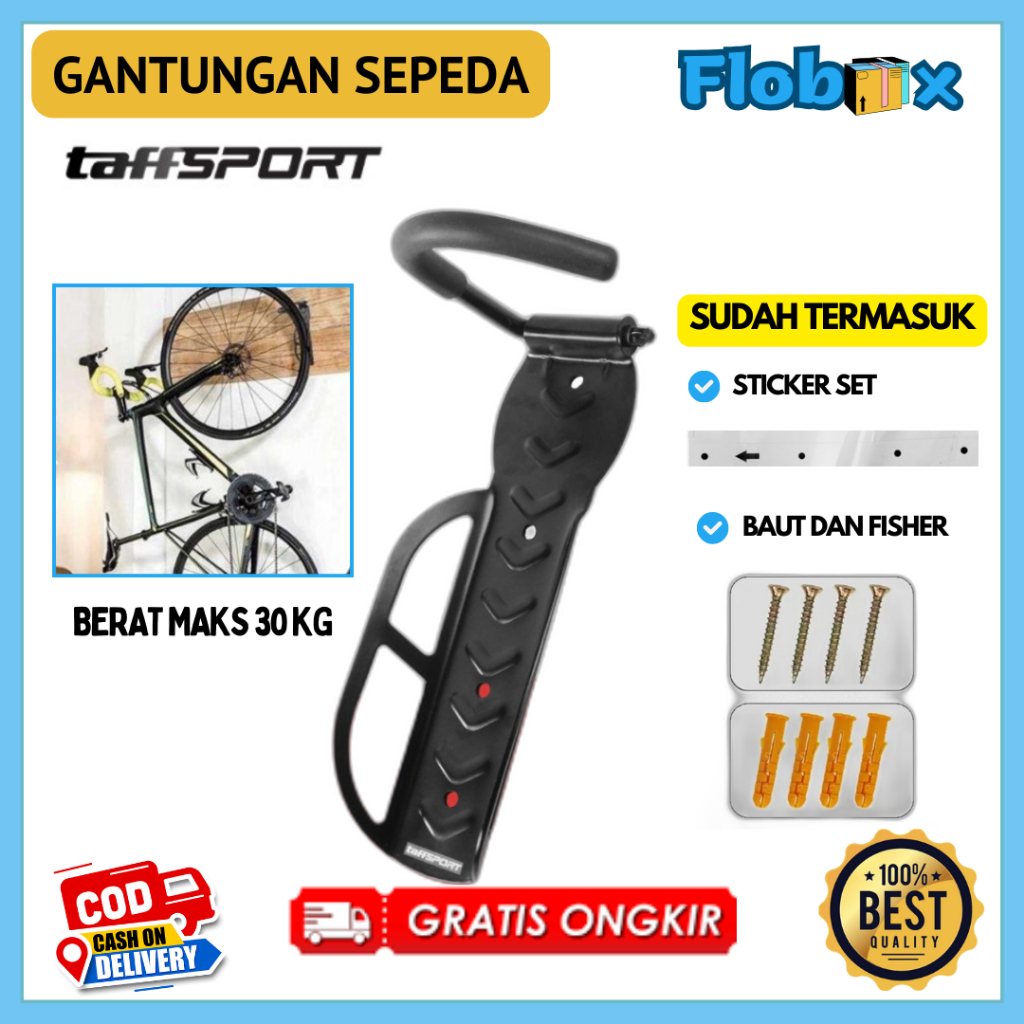 Jual Gantungan Sepeda Dinding Tembok Bike Wall Hook Hanger | Shopee ...