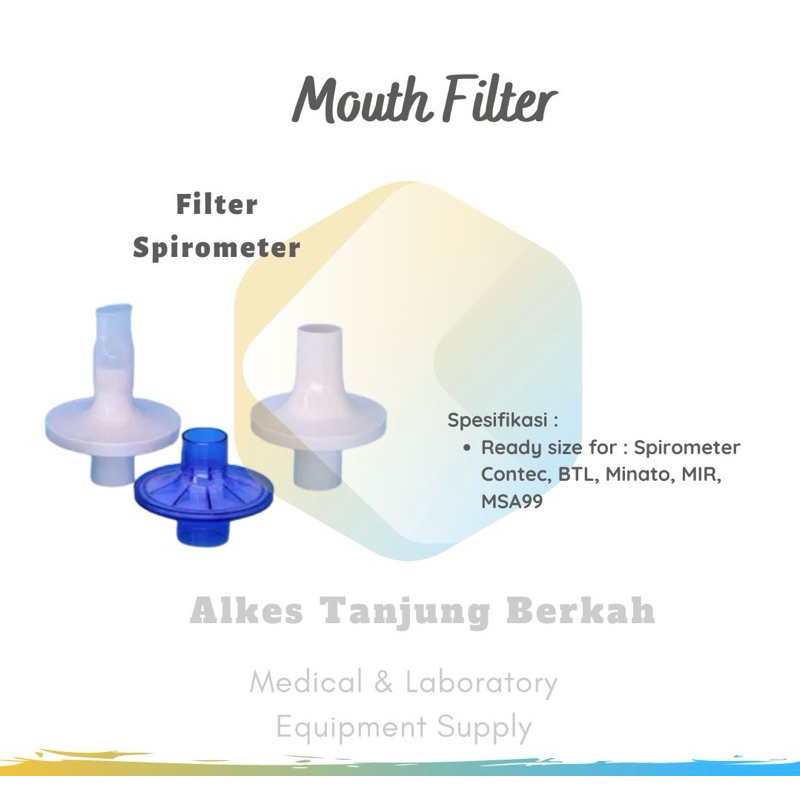 Jual Spiro Filter Contec, elitech Spirometer SP 100, SP80B dll | Shopee ...