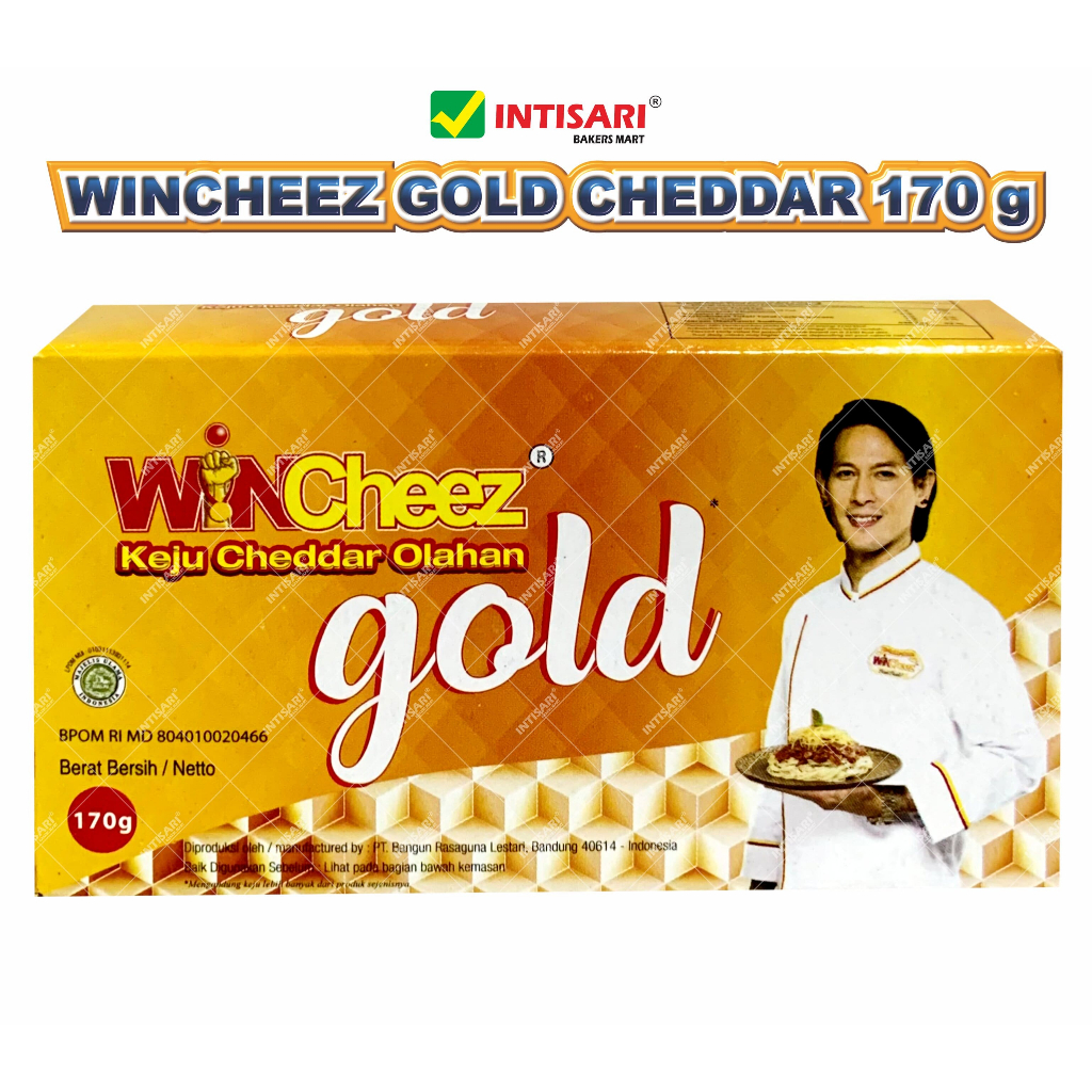 Jual WINCHEEZ GOLD CHEDDAR CHEESE 170 G | Shopee Indonesia