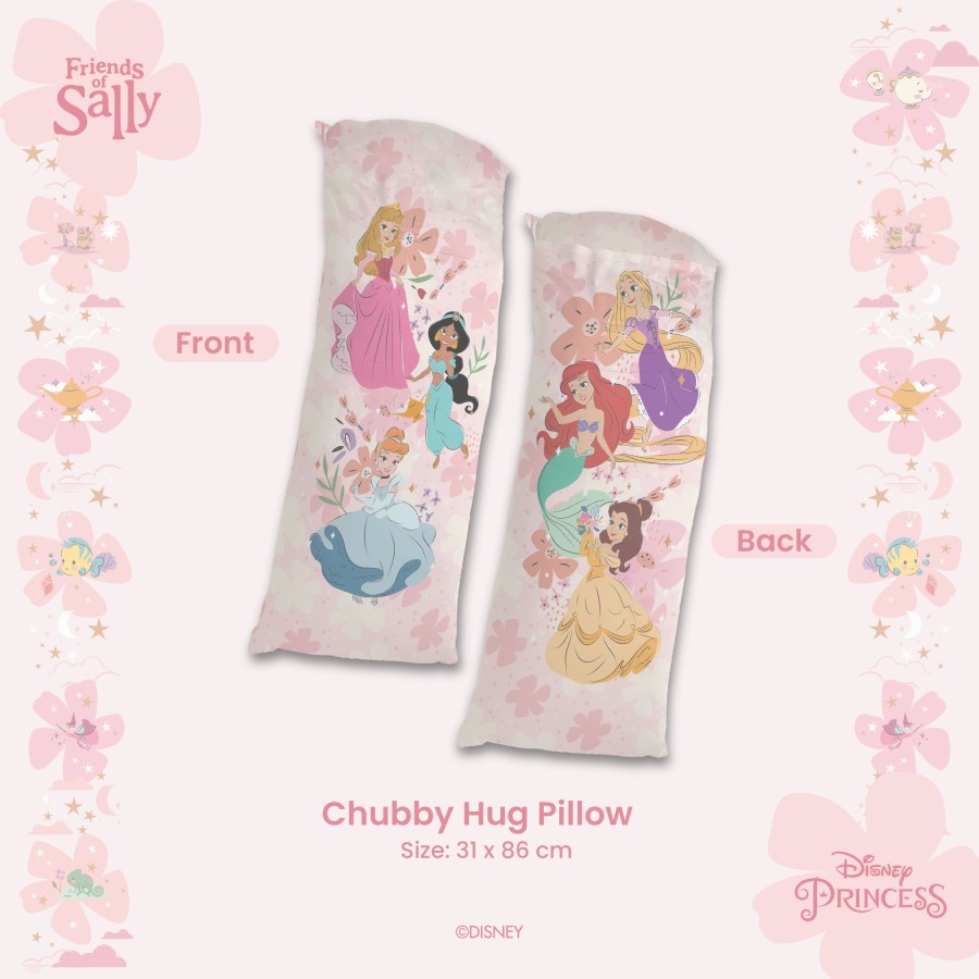 Jual Friends of Sally Disney Princess Collection WOVEN Chubby Hug ...