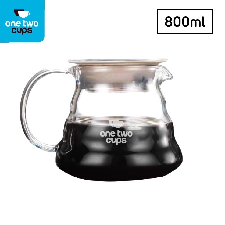 Jual One Two Cups Coffee Server V60 Glass SE101 Ceret Kopi Awan ...
