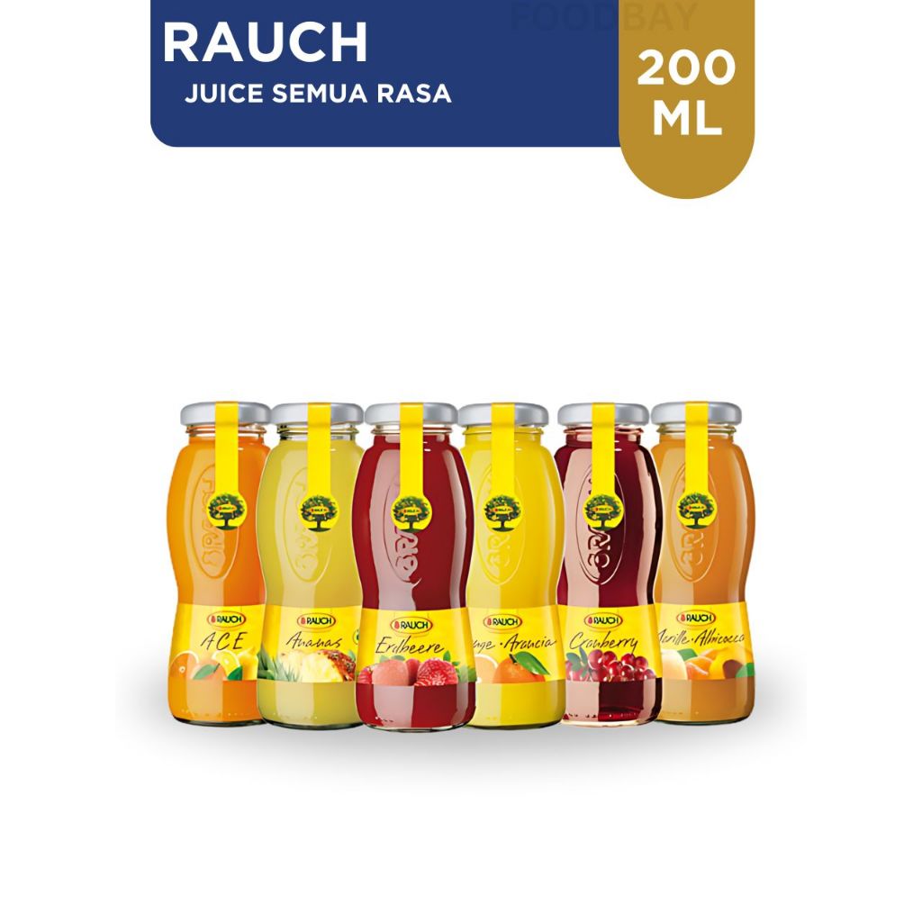 Jual Rauch - Juice 200ml (3pcs) - 100% juice - Healthy Drink - Jus Buah ...