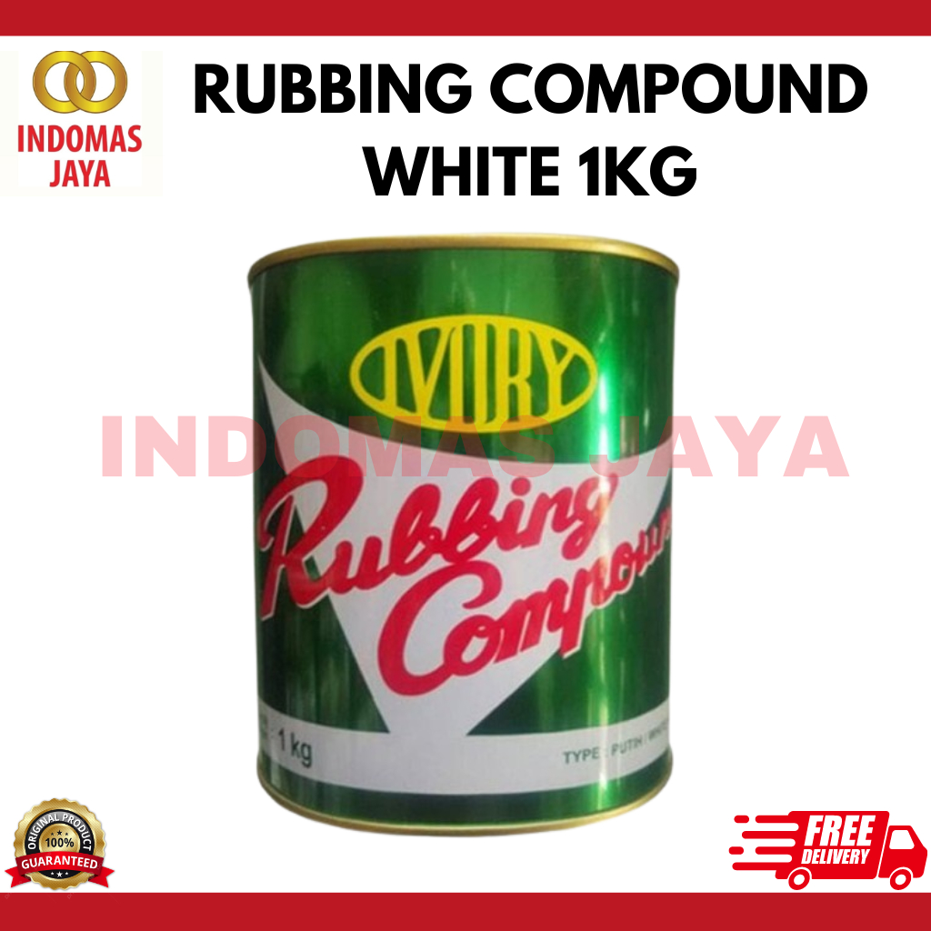 Jual Rubbing Compound Putih Ivory 1kg | Shopee Indonesia