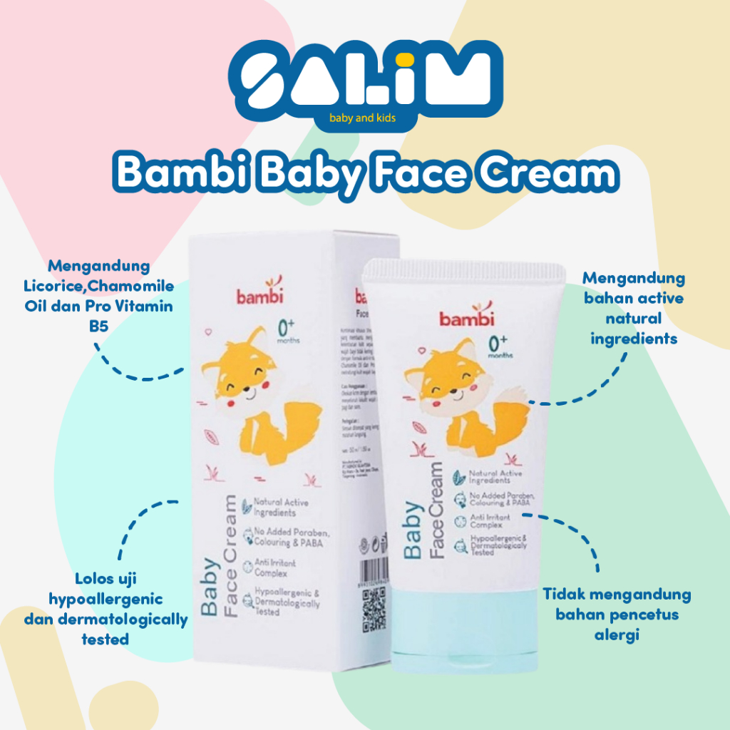 Jual Bambi Baby Face Cream ( Tube ) | Shopee Indonesia