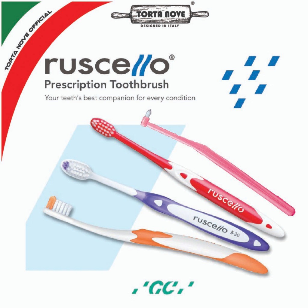 Jual Sikat gigi ruscello 10 medium GC Japan kawat gigi orto braces one ...