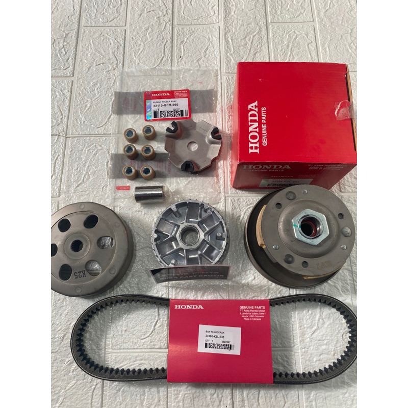 Jual PAKET FULL SET CVT HONDA BEAT FI SCOOPY FI SPACY FI VARIO 110 FI ...