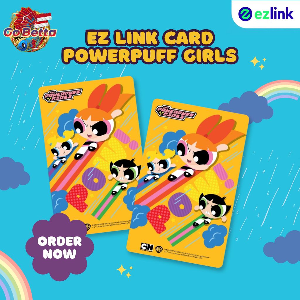 Jual 🇮🇩 Powerpuff Girls KARTU MRT / BUS EZ-LINK EZLINK SINGAPURA ...