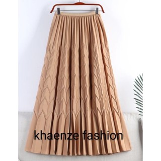 Jual rok plisket daun padi maxi rok plisket premium rok plisket nyaman rok plisket panjang Hitam ...