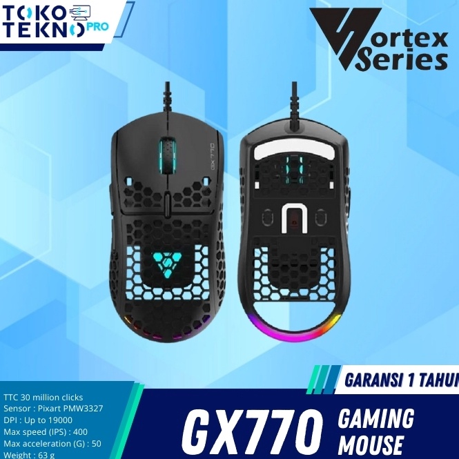 Jual ART P45D VortexSeries GX77 GX77 RGB Honeycomb Gaming Mouse | Shopee Indonesia