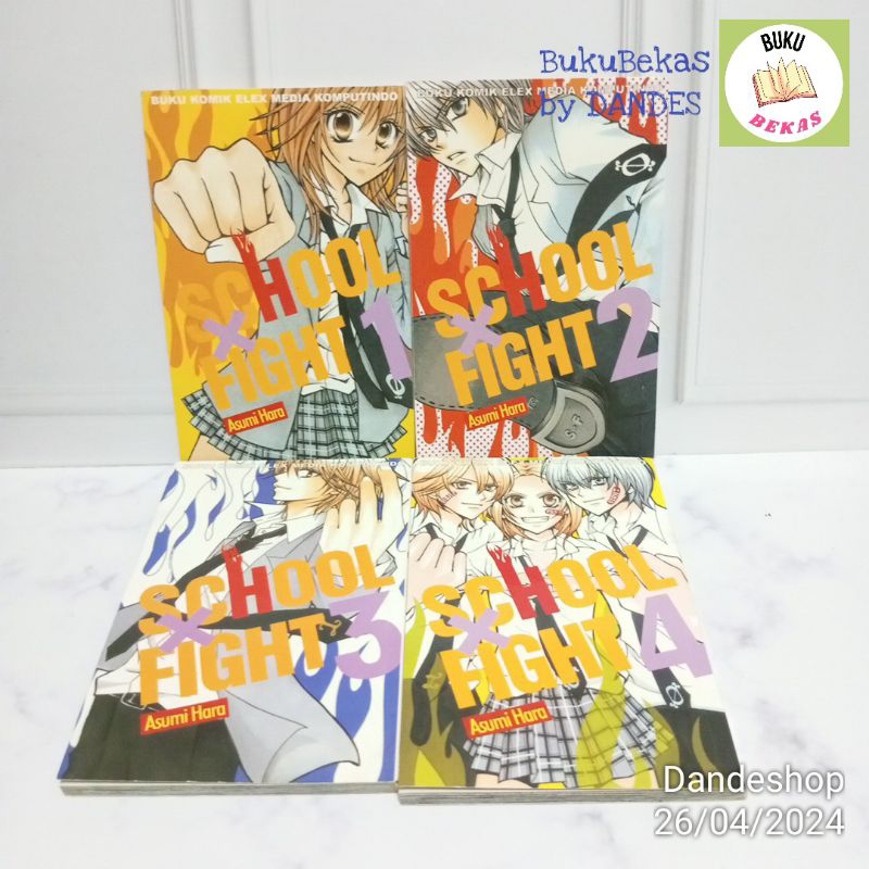 Jual School x Fight 1-4 (end) by Asumi Hara - Komik Elex | Shopee Indonesia