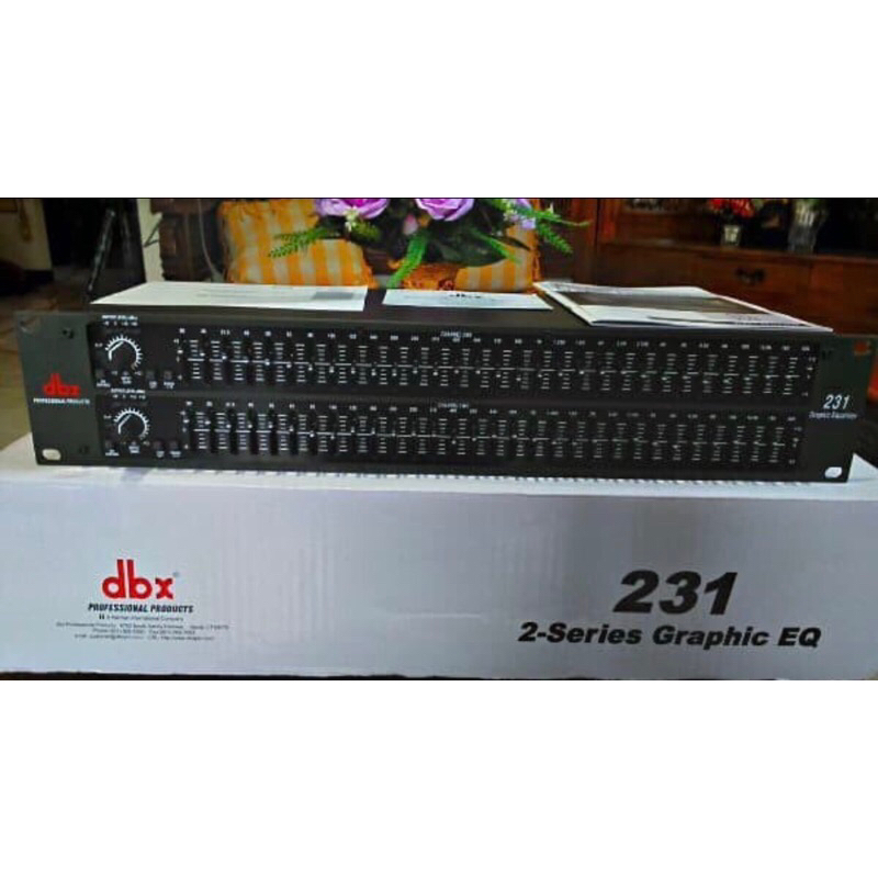 Jual equalizer dbx 231 grade A | Shopee Indonesia