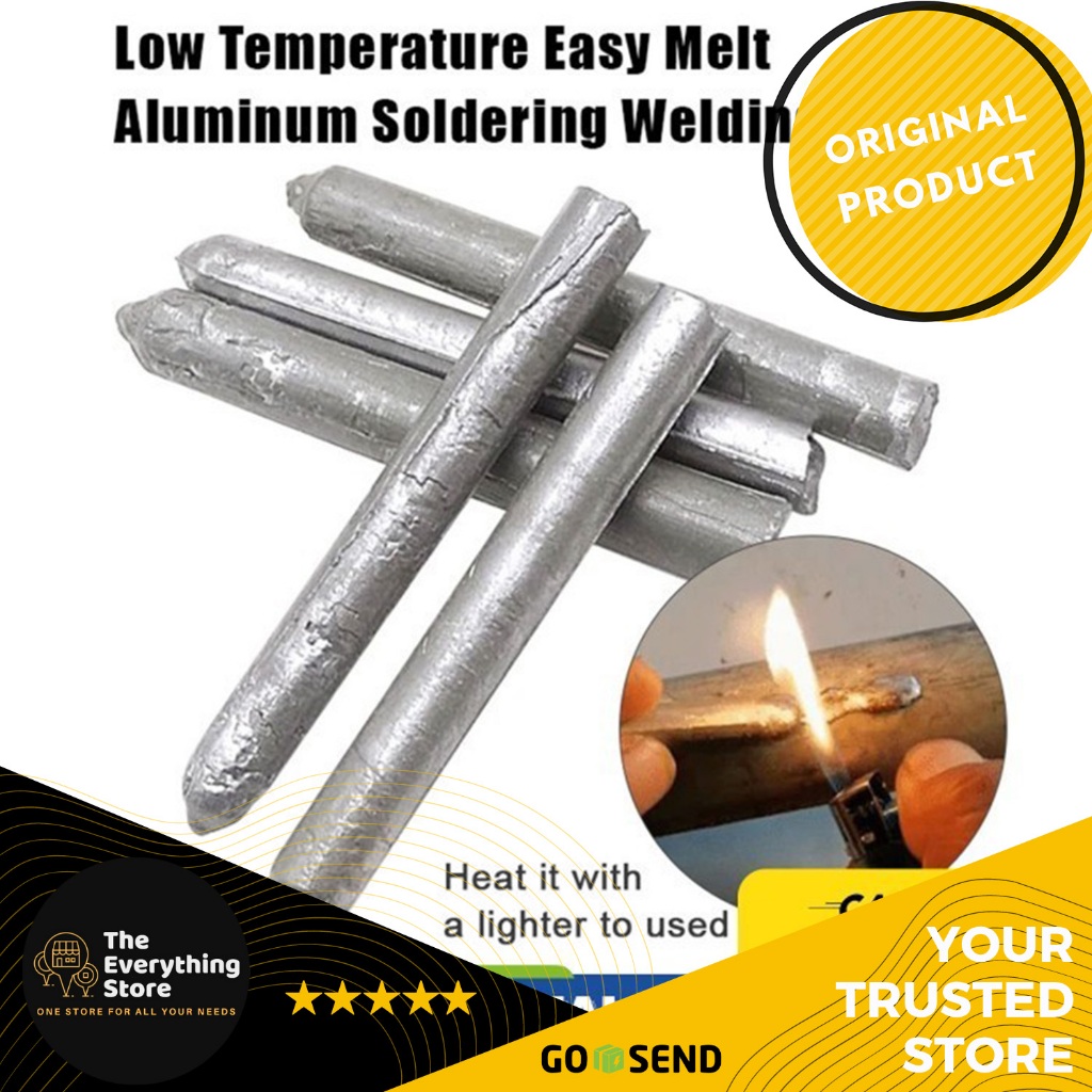 Jual Batang Las Aluminium Low Temperature Easy Melt Weld Bar Cored Wire ...