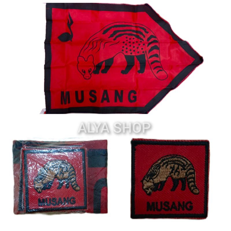 Jual BET REGU MUSANG | Bet Tanda Regu Hewan | Tanda Regu Bordir Gambar ...