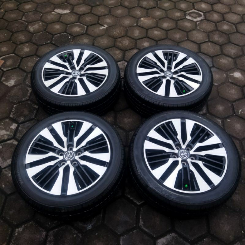 Jual Velg R18 Alphard original toyota + ban. inova, zenix, harrier ...