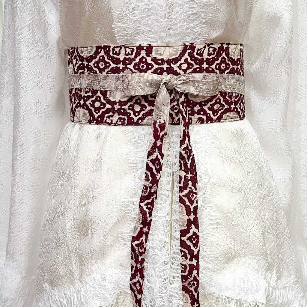 Jual OBI Belt Batik Motif Premium Bahan Viscose Ikat Pinggang Sabuk ...