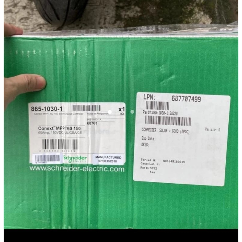 Jual SCHNEIDER CONEXT MPPT 60 150 PV SOLAR CHARGE CONTROLLER | Shopee ...